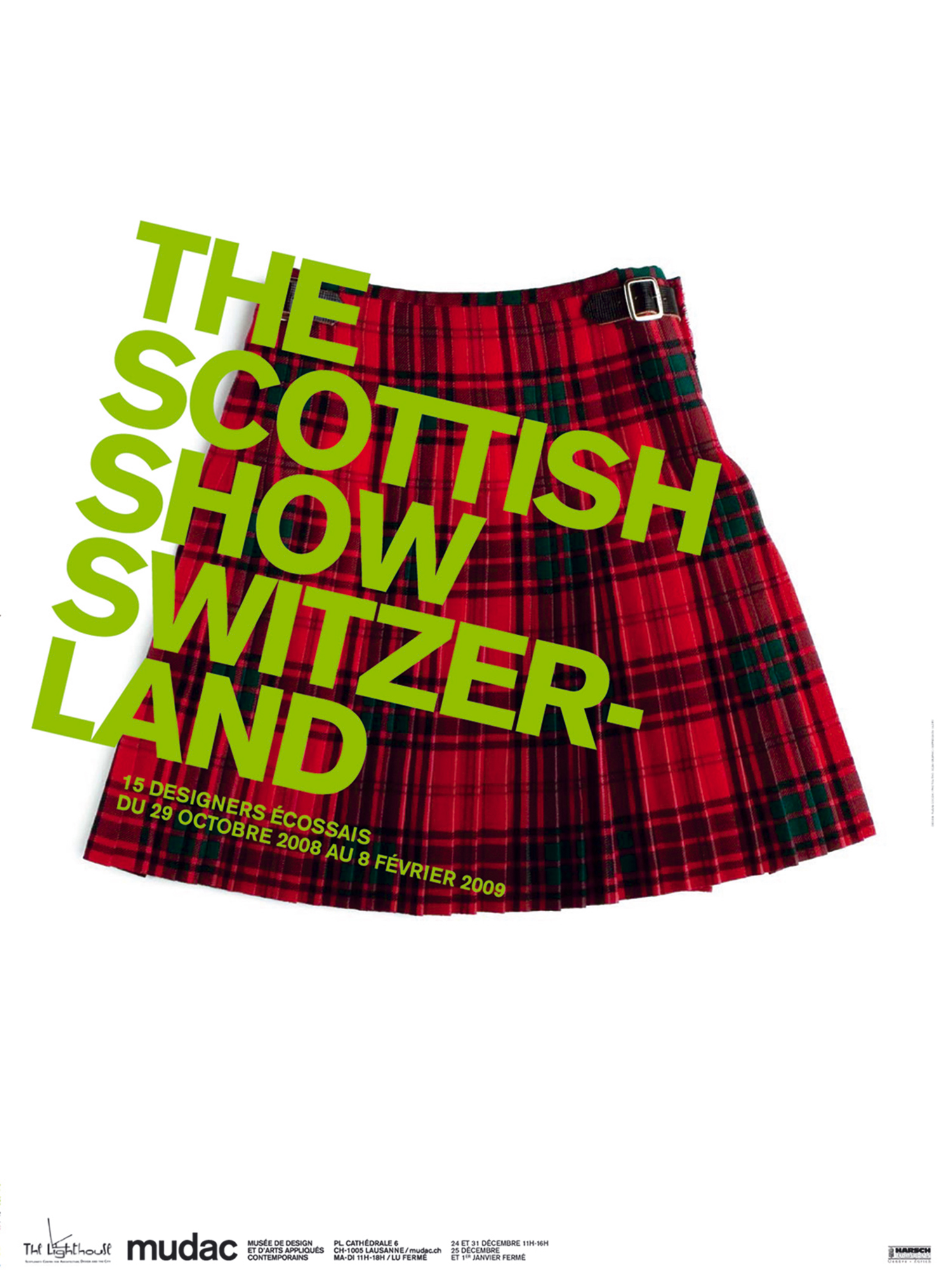 The Scottish Show Switzerland: 15 Scottish Designers - mudac