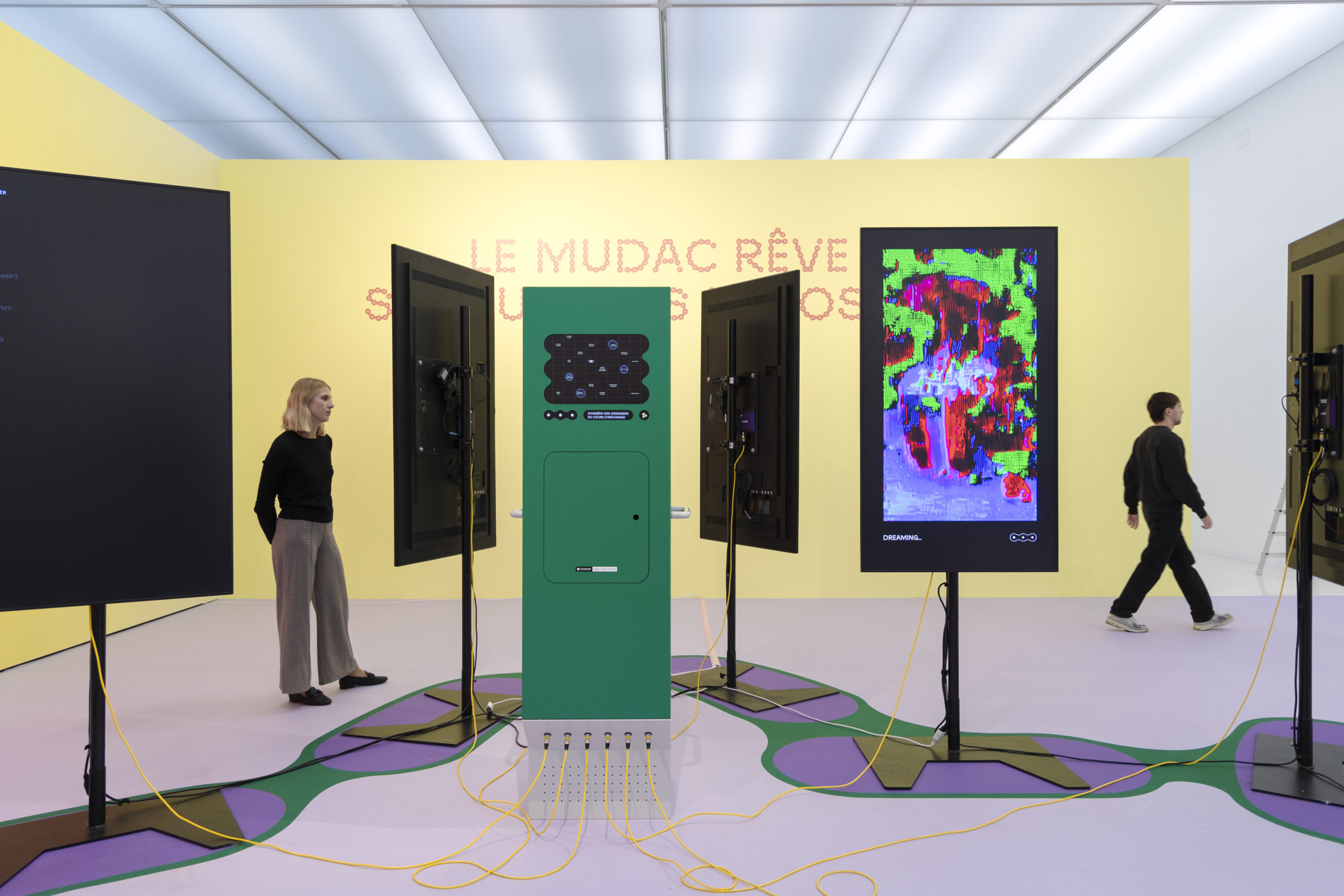 Le studio oio et l'intelligence artificielle - mudac